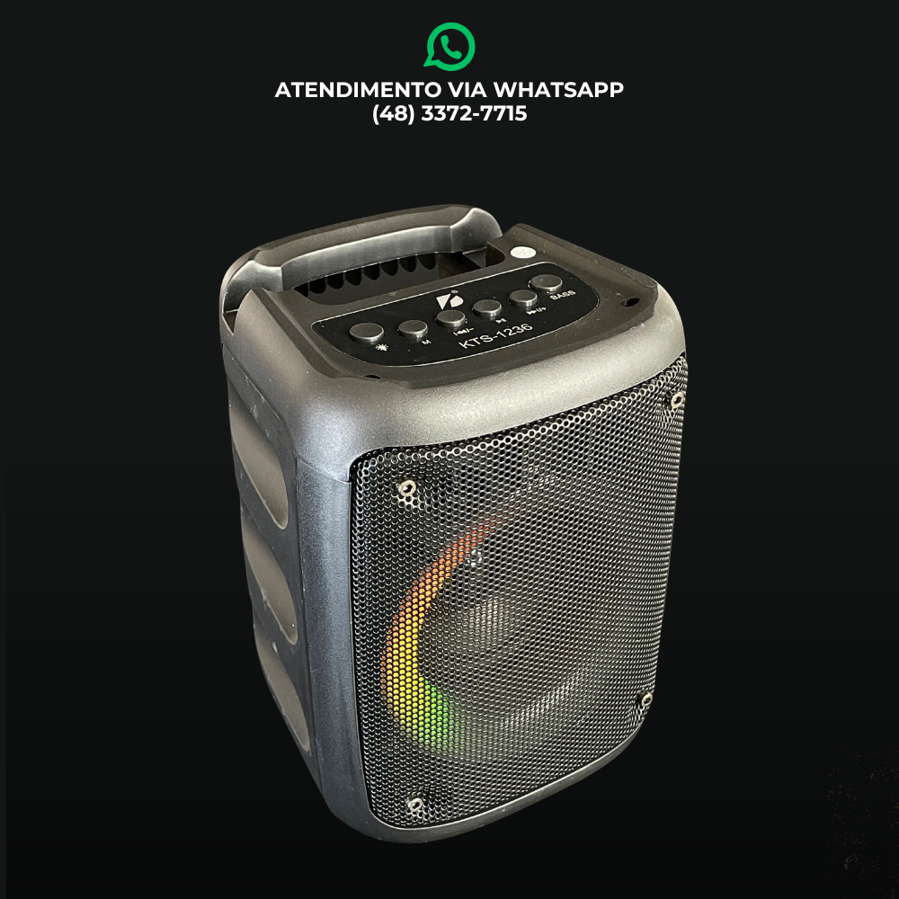 CAIXA DE SOM BLUETOOTH KTS-1236