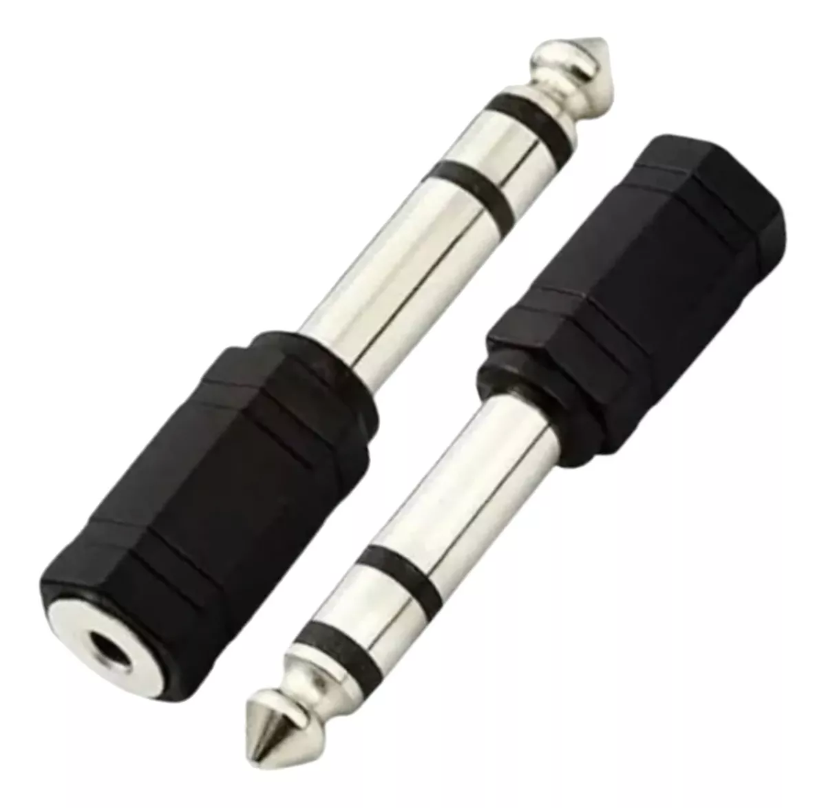 Adaptador Plugue P2 Fêmea Para P10 Macho Áudio Estéreo
